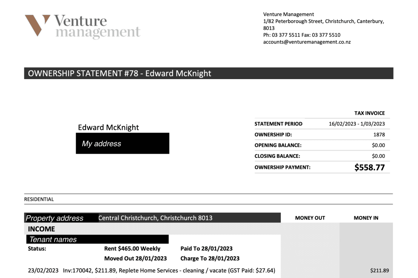 How to Read a Property Management Statement… | Opes Partners